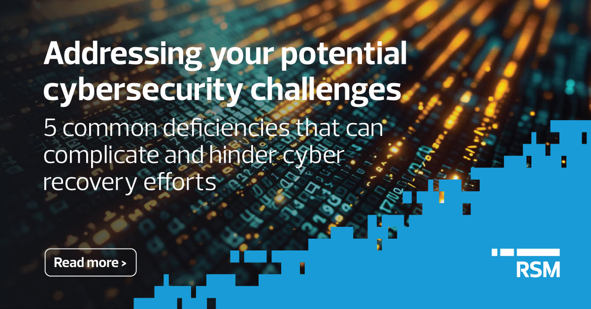 Addressing your enterprise cybersecurity challenges