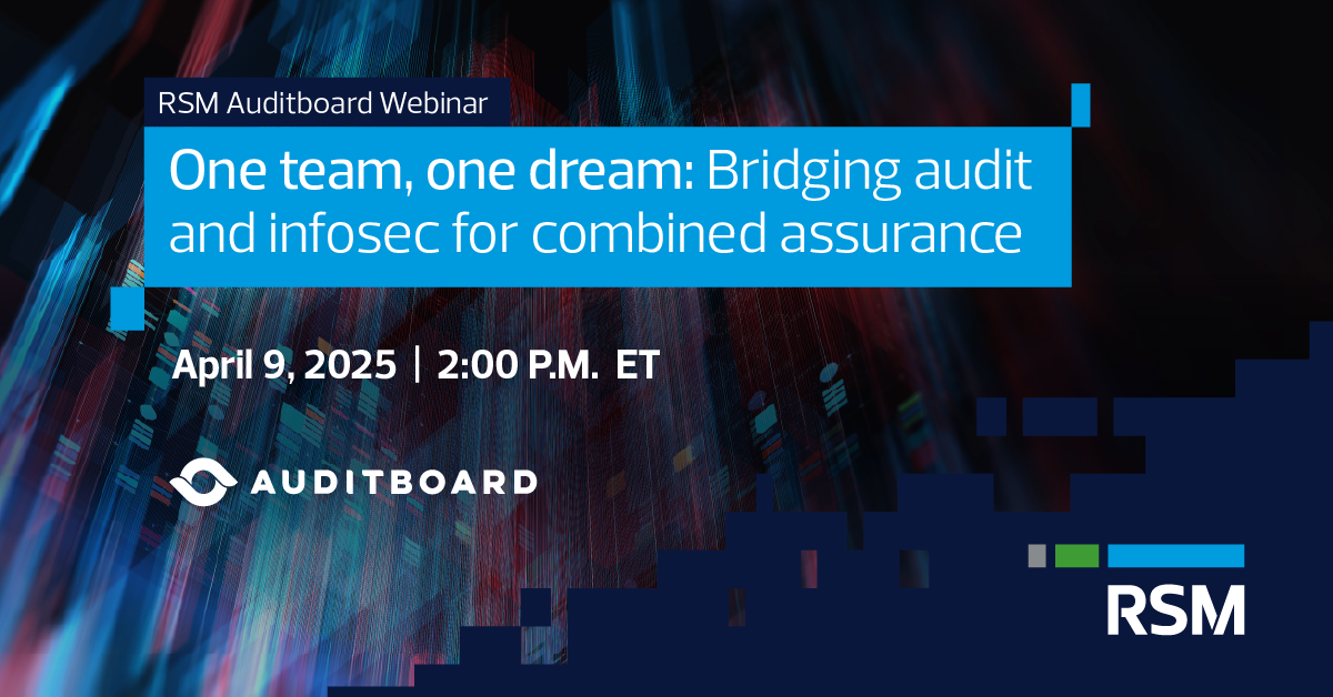 Bridging audit and information security with AuditBoard