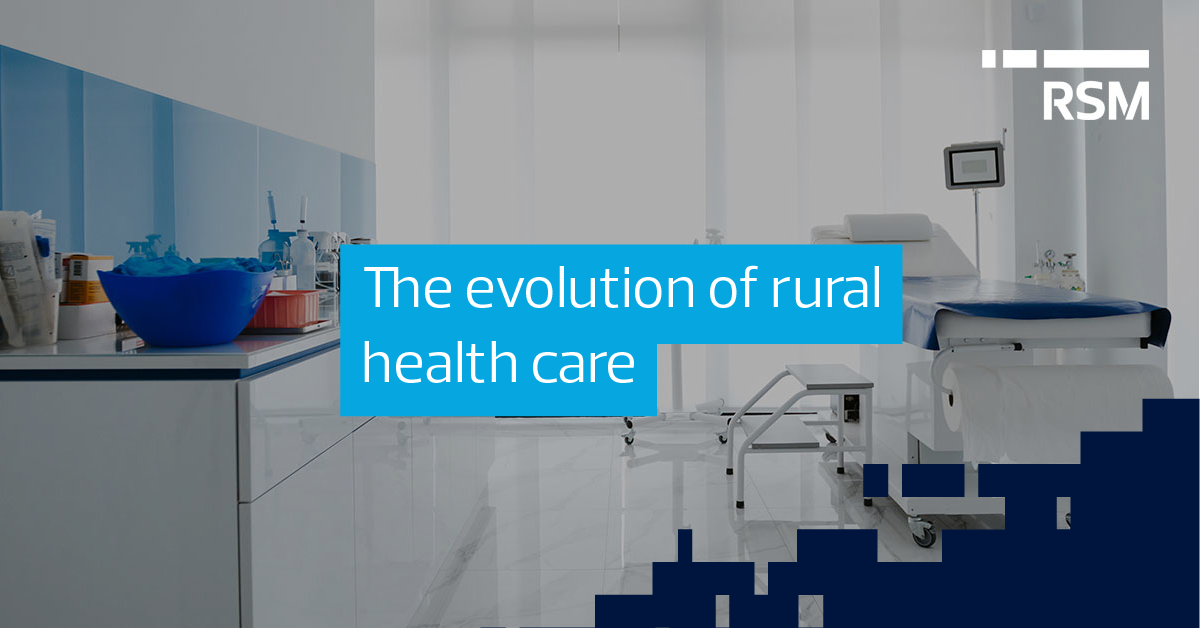 Rural health care delivery is evolving