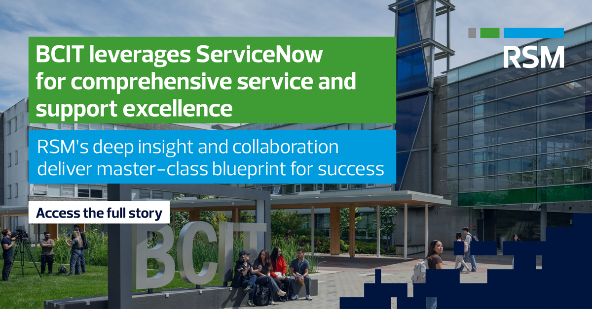 ServiceNow success in higher education I RSM US