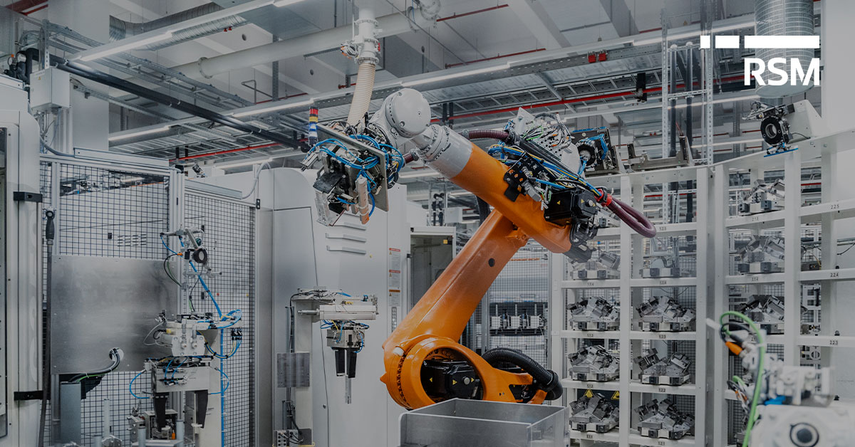 2025 manufacturing industry outlook | RSM US