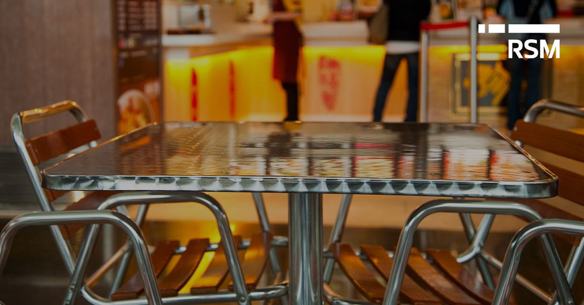 Restaurant | Industries | RSM Canada