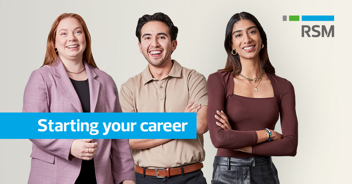 Starting your career | RSM US
