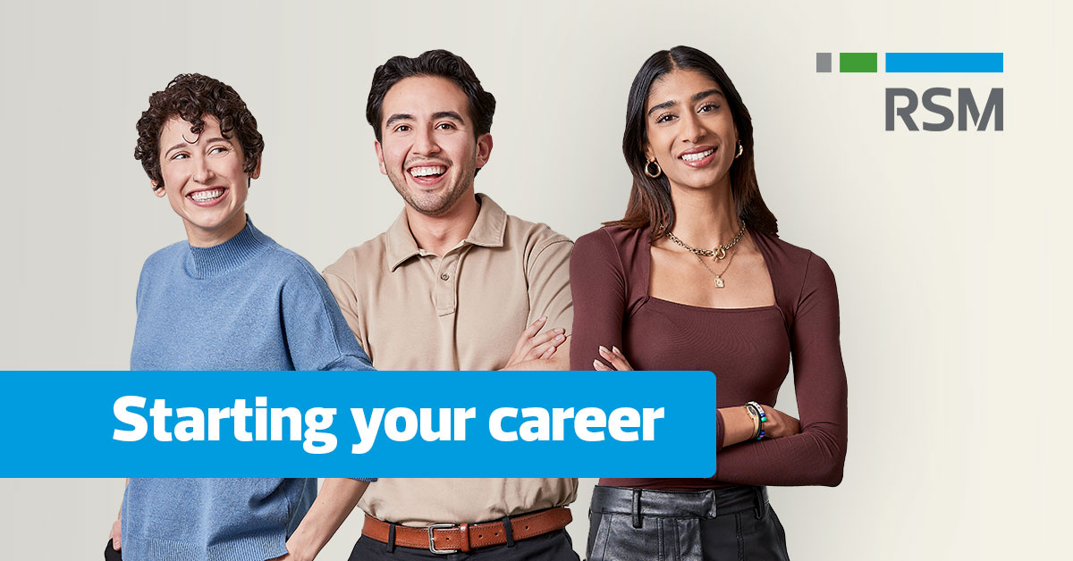 Starting your career | RSM US