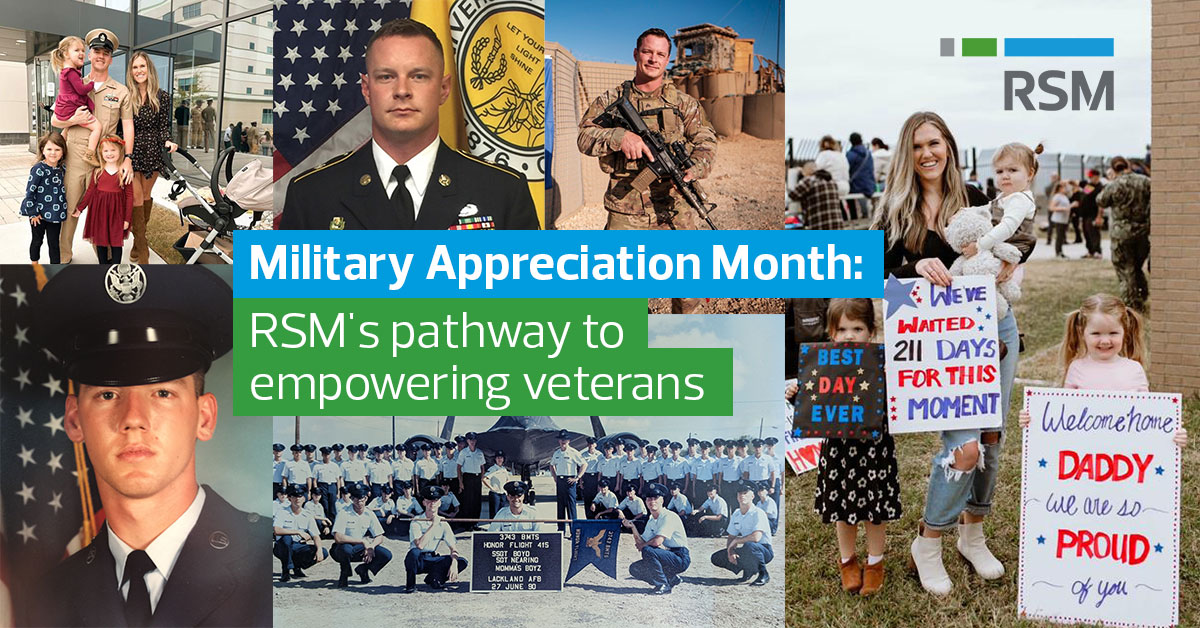 Military Appreciation Month: RSM's pathway to empowering veterans