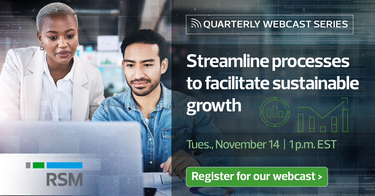 Quarterly Webcast Series: Journey toward operational excellence in the ...