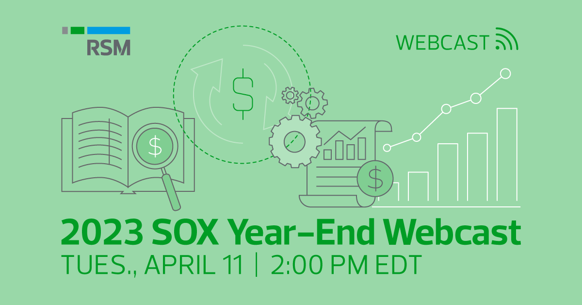 2023 SOX year-end webcast