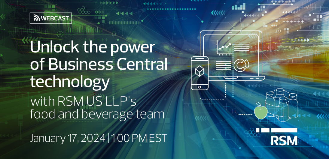 Microsoft D365 Business Central: Your path beyond legacy food ERPs