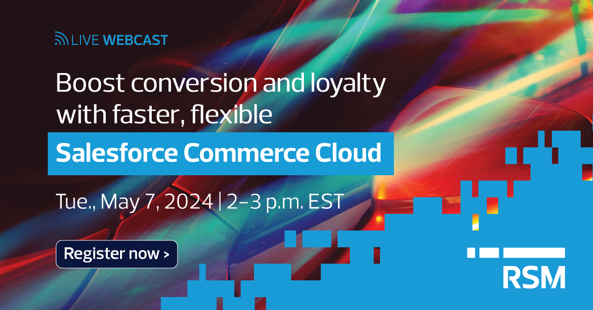 Boost Conversion And Loyalty With Faster Flexible Salesforce Commerce