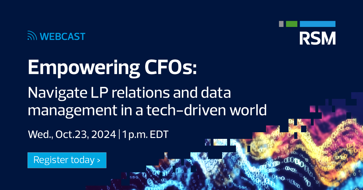 Empowering CFOs: Navigating LP relations and data management in a tech ...