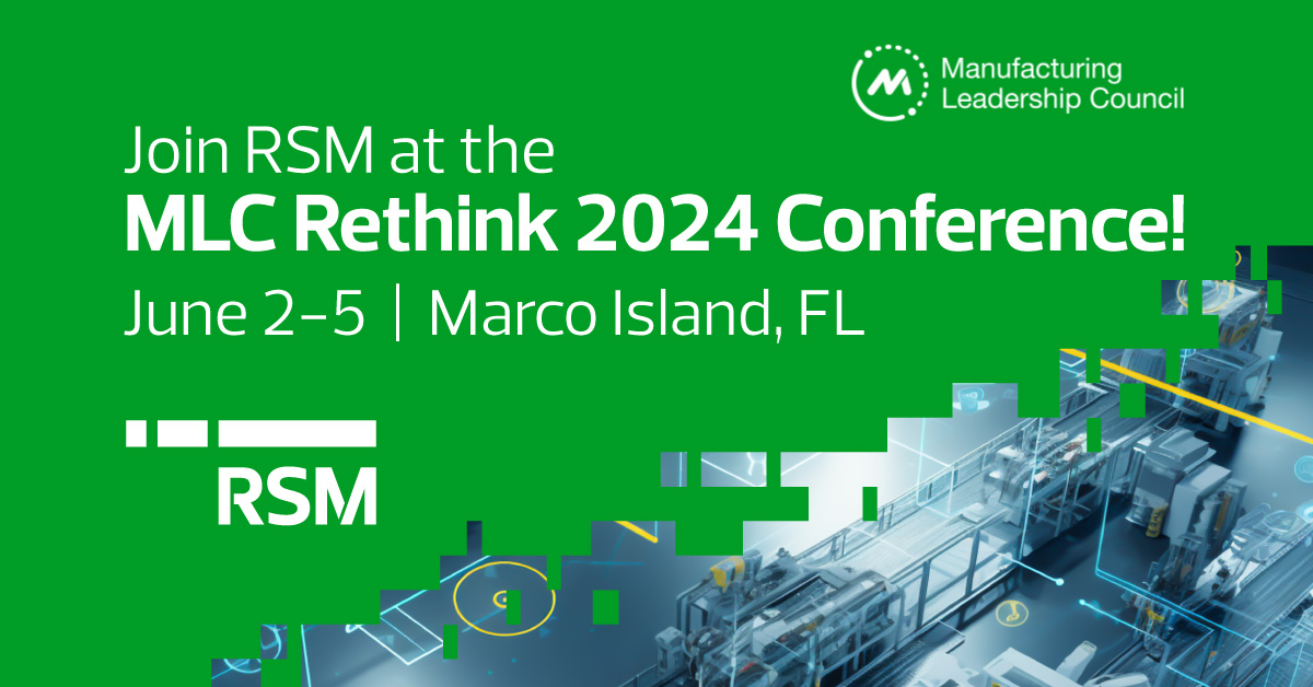 Join RSM at Rethink 2024