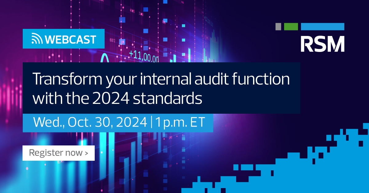 Transform your internal audit function with the 2024 standards