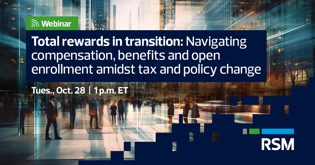 Total rewards in transition: Navigating compensation, benefits and open ...