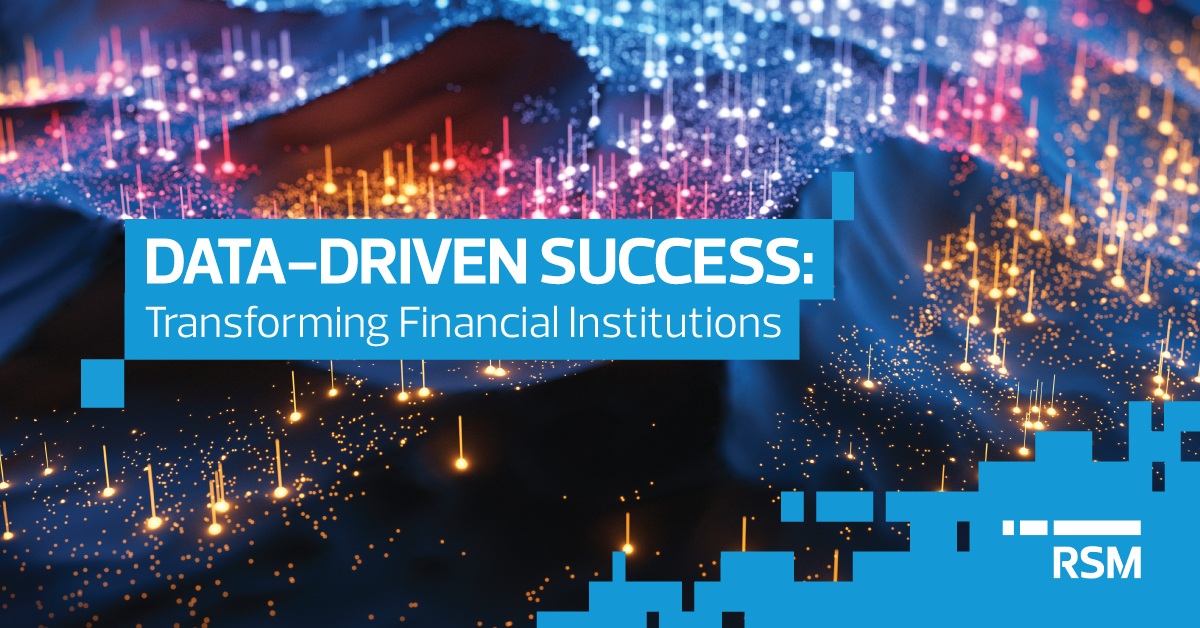 The crucial role of data in financial institutions