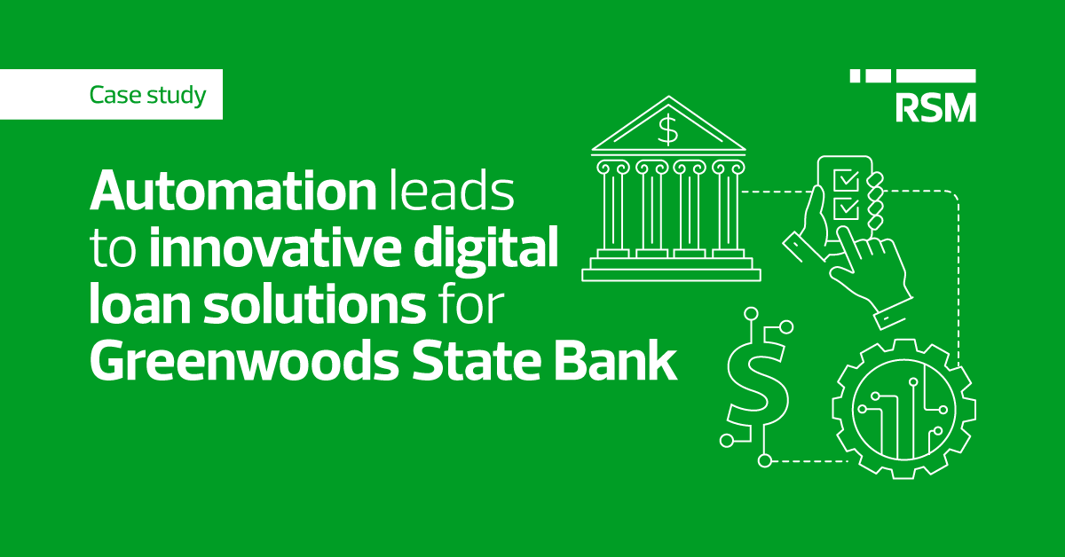 Automation leads to innovative digital loan solution for Greenwoods ...