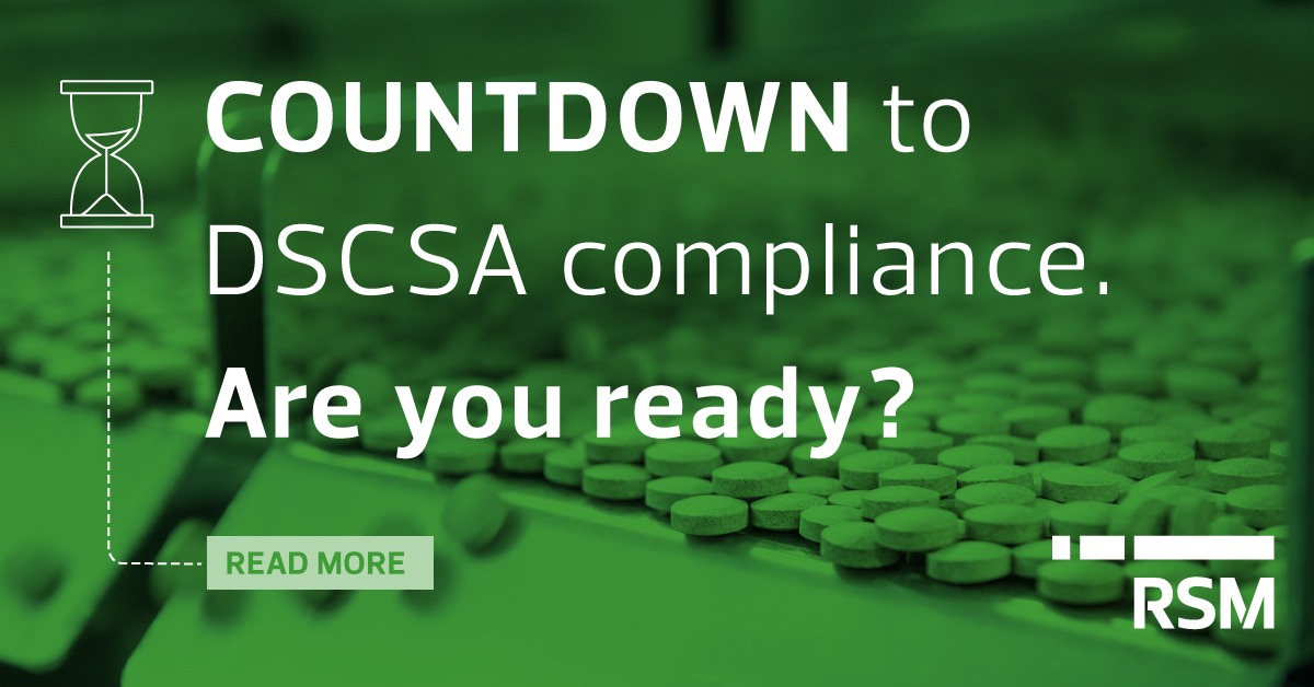 Countdown to DSCSA compliance