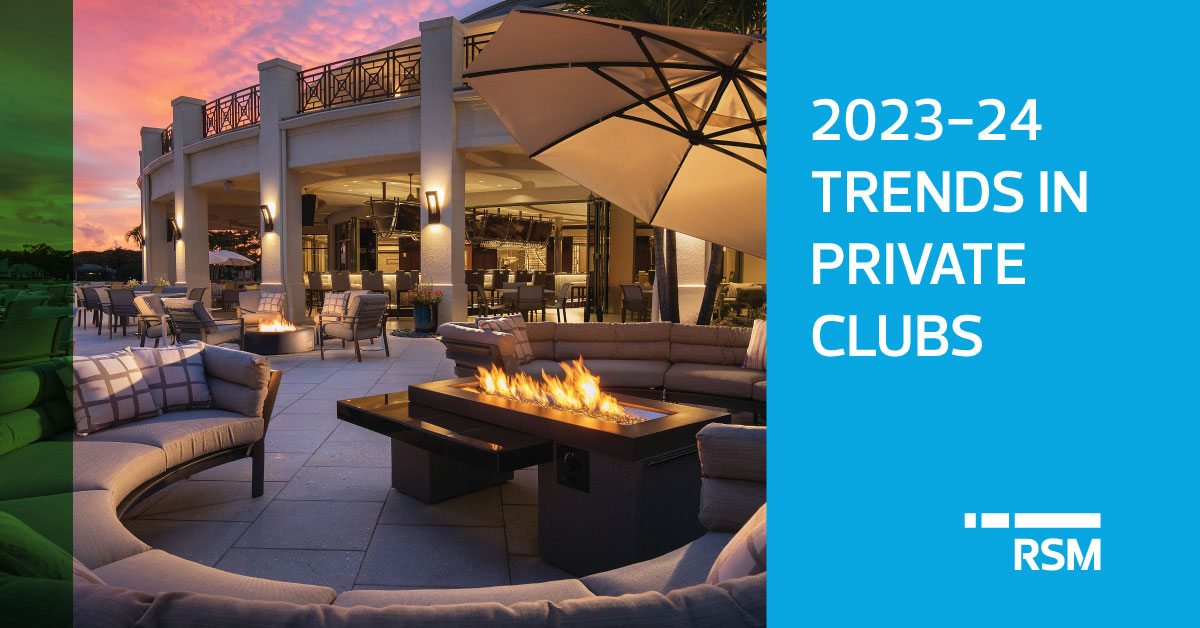 2023-2024 financial and operating trends in private clubs