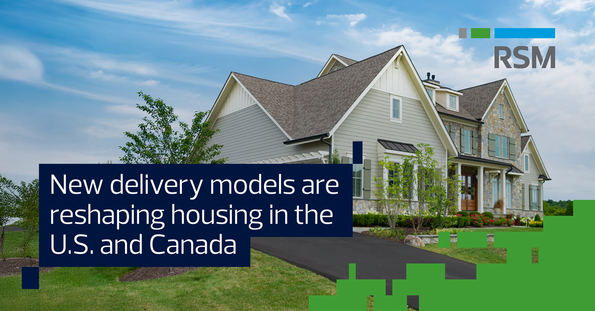 Solving the housing crisis with new construction methods | RSM US