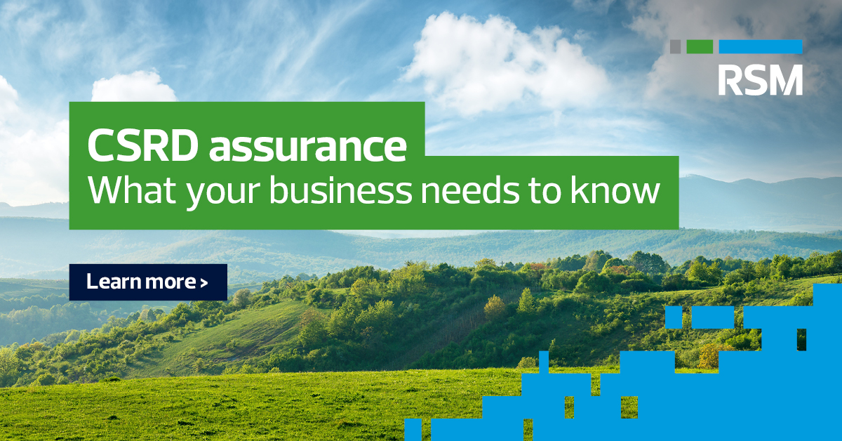 CSRD compliance through CSRD assurance: What you need to know | RSM US