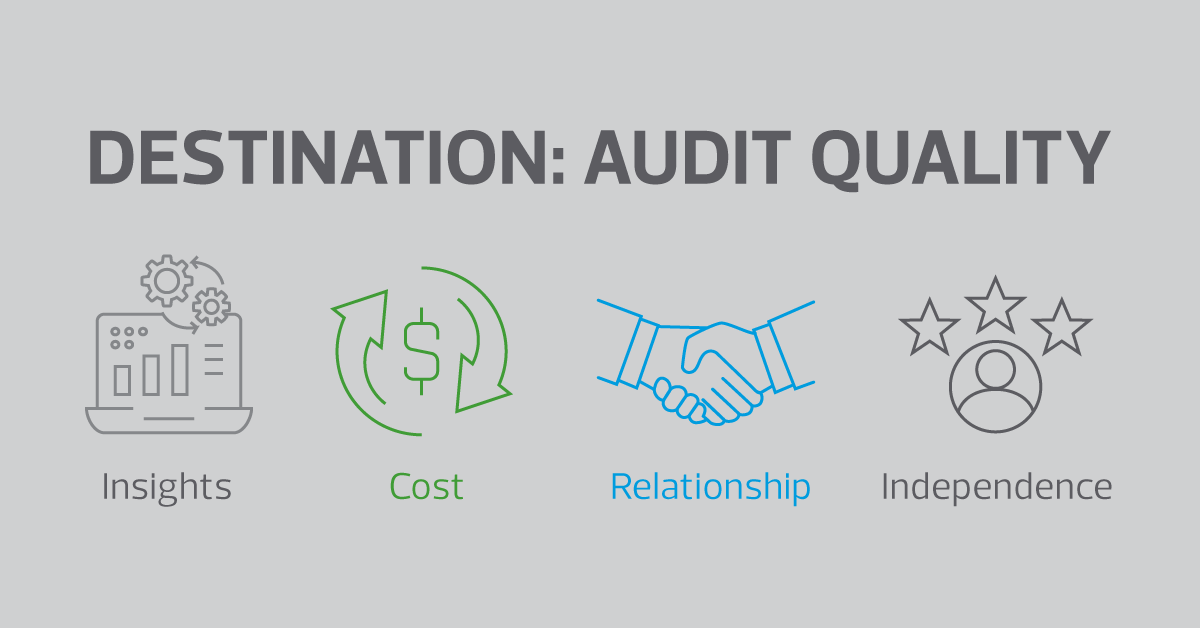 Your path to a quality auditor