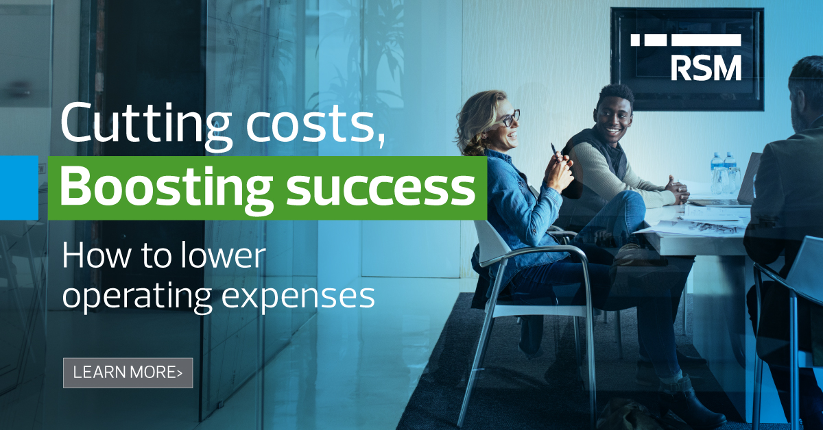 How companies can lower operating costs