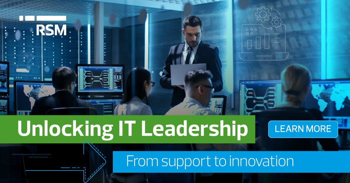 Transforming the IT leadership role
