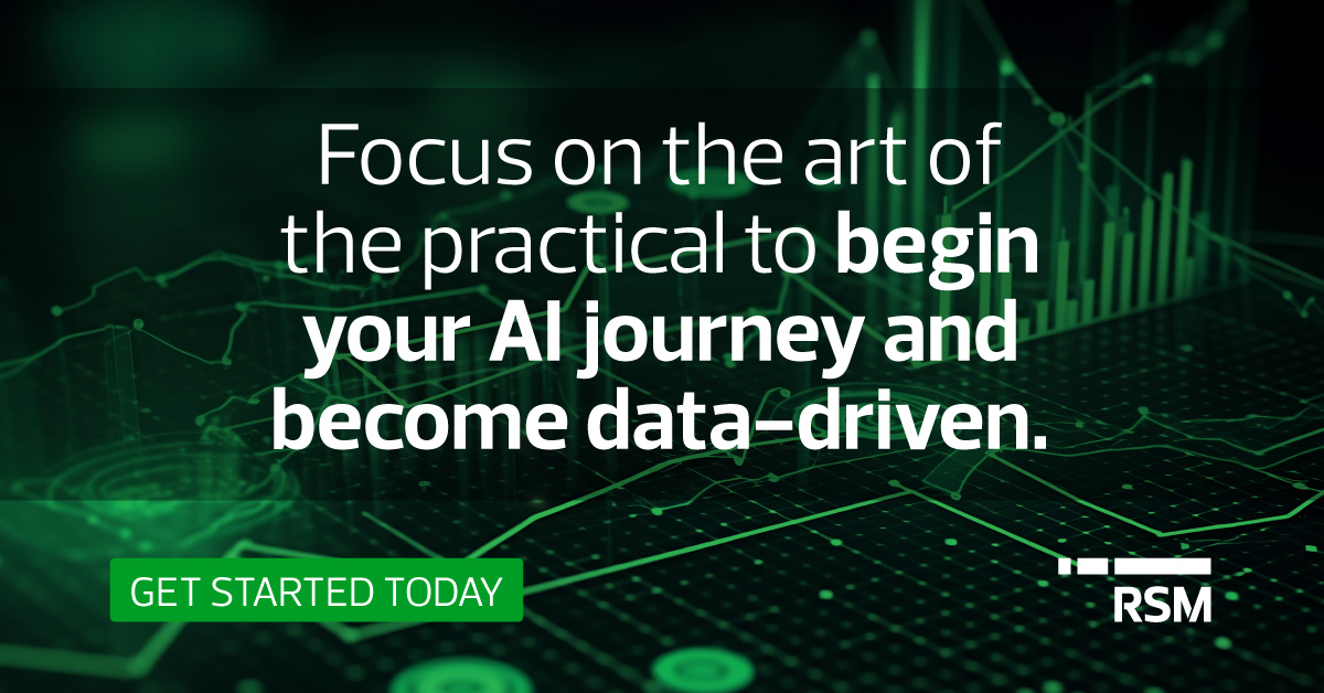 The art of the practical: Adopting AI in a responsible way