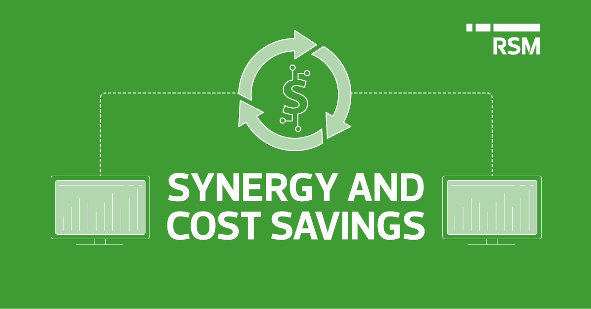 Synergy and cost savings analysis can bring value to due diligence
