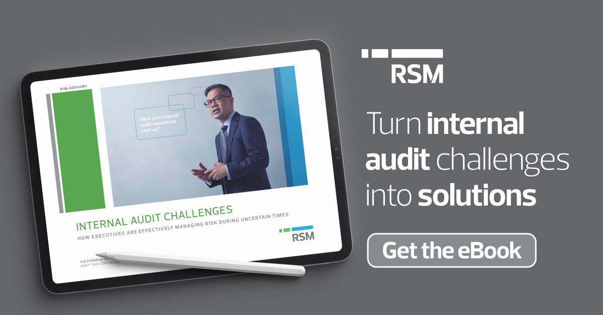 Internal audit challenges