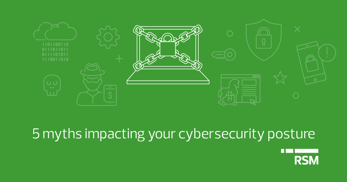 5 myths impacting your cybersecurity posture and business risk ...