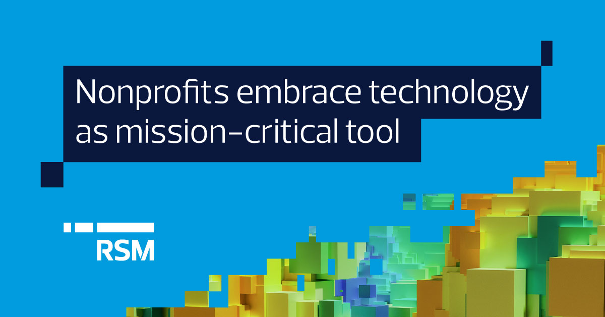 Nonprofits embrace technology as a mission-critical tool
