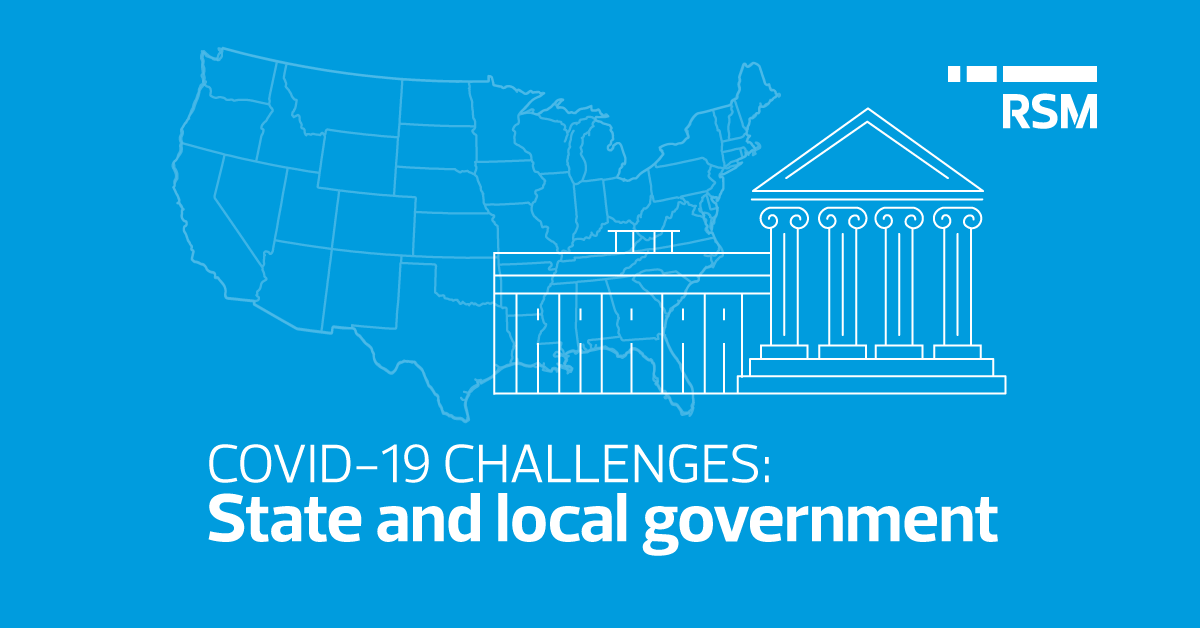 Addressing COVID-19 challenges among state and local governments