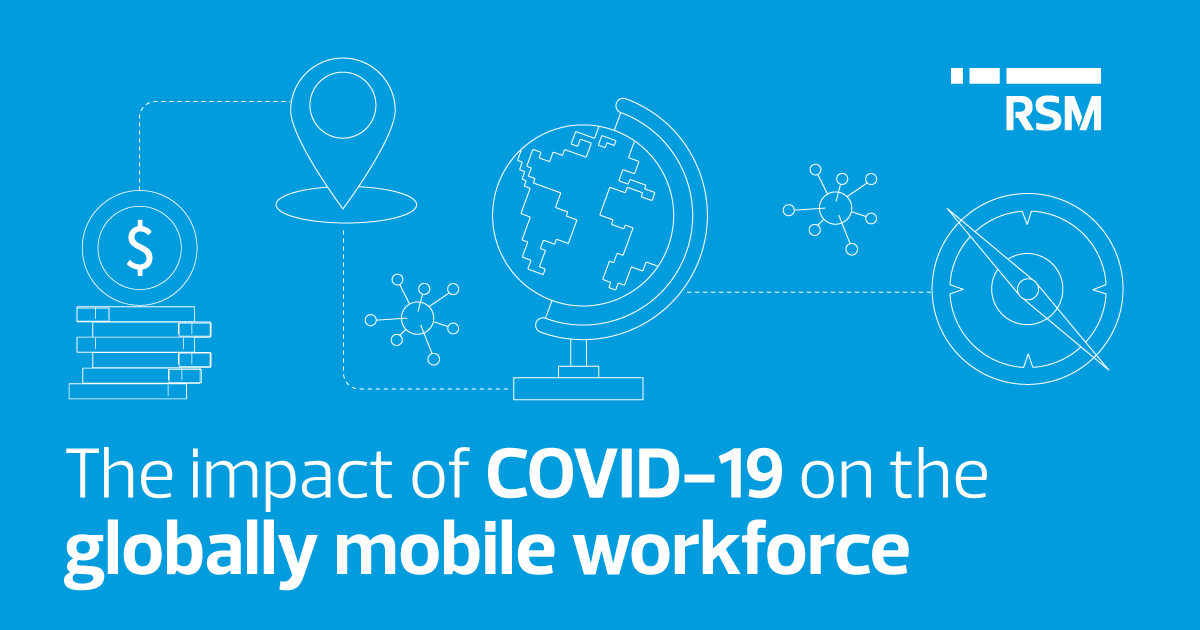The impact of COVID 19 on the globally mobile workforce