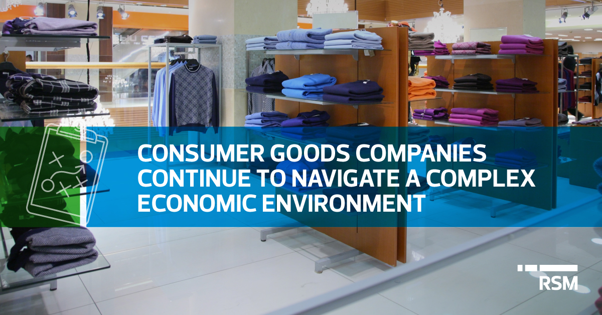 2023 consumer goods industry outlook