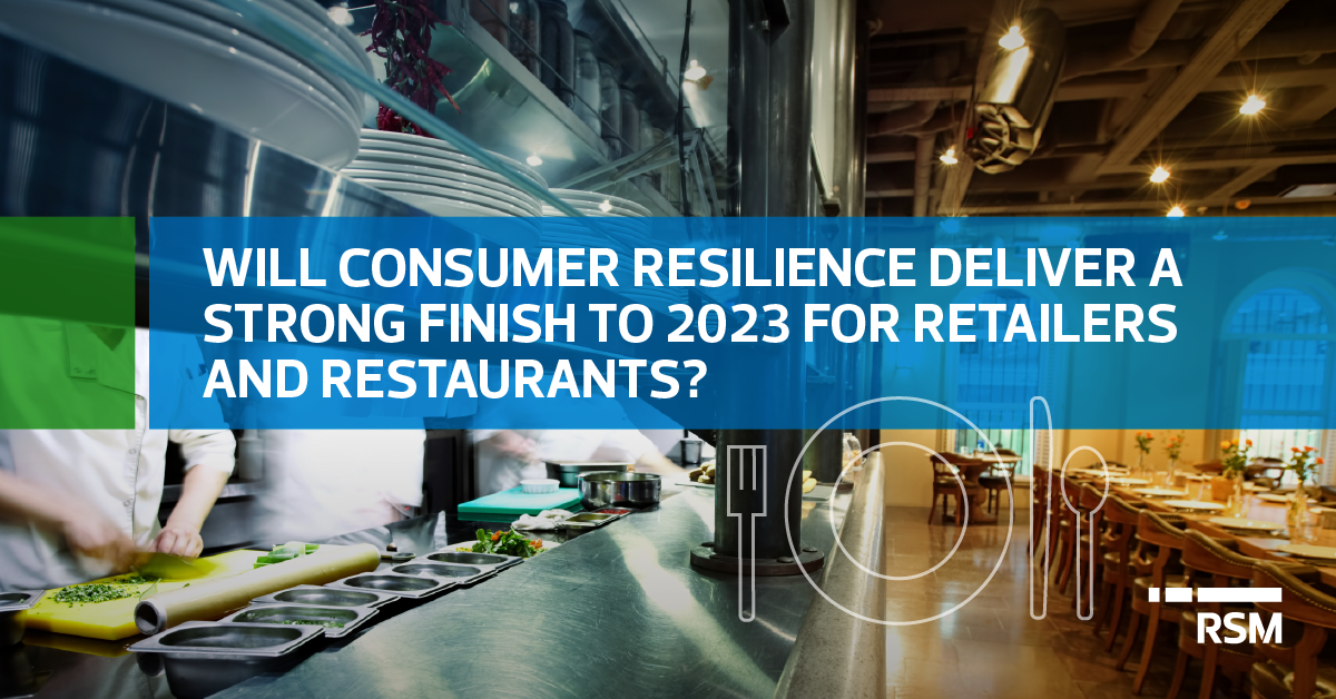 Making big bets on consumer resilience in the retail and restaurant sectors