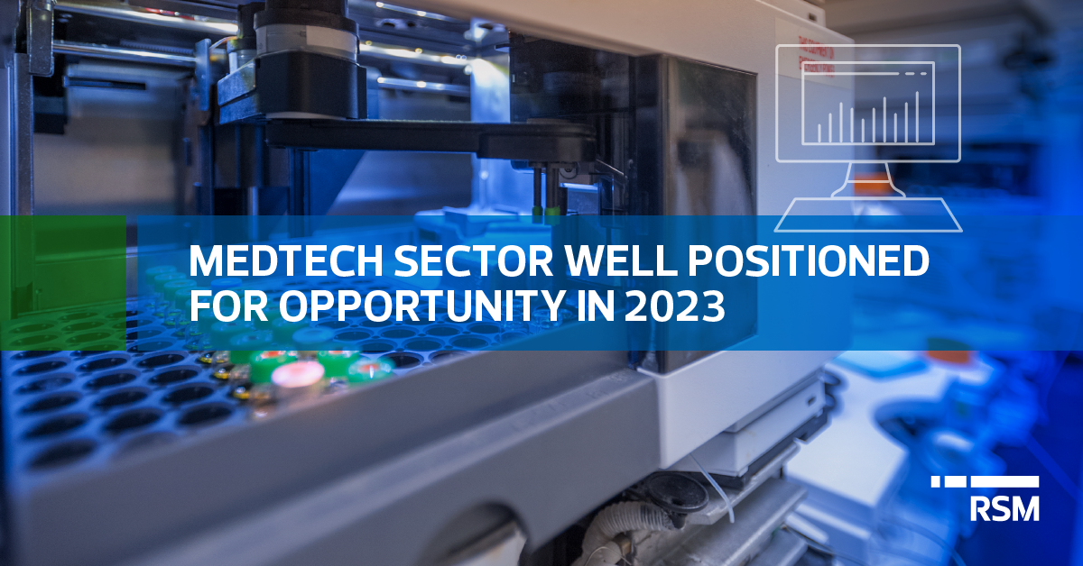 Medtech sector positioned for opportunity in 2023