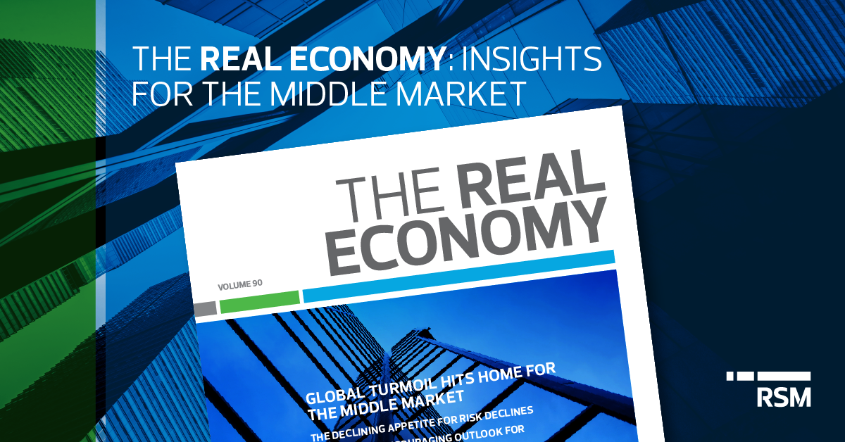 The Real Economy | RSM US