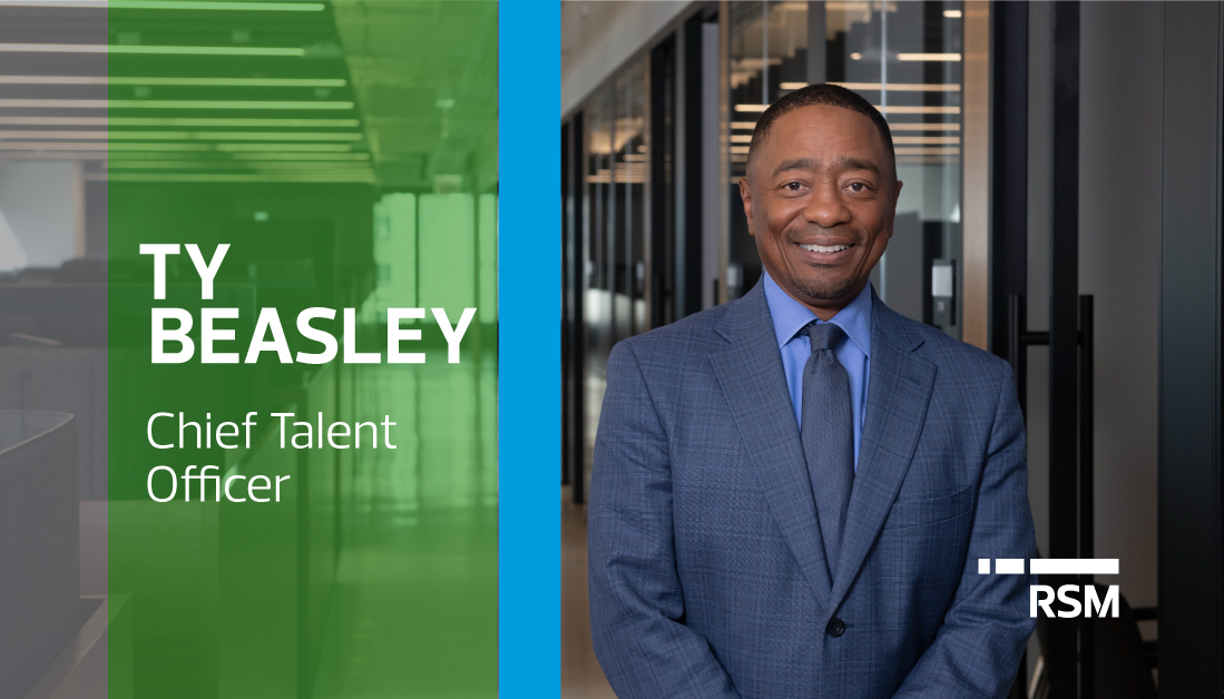 Ty Beasley Named Chief Talent Officer for RSM US LLP