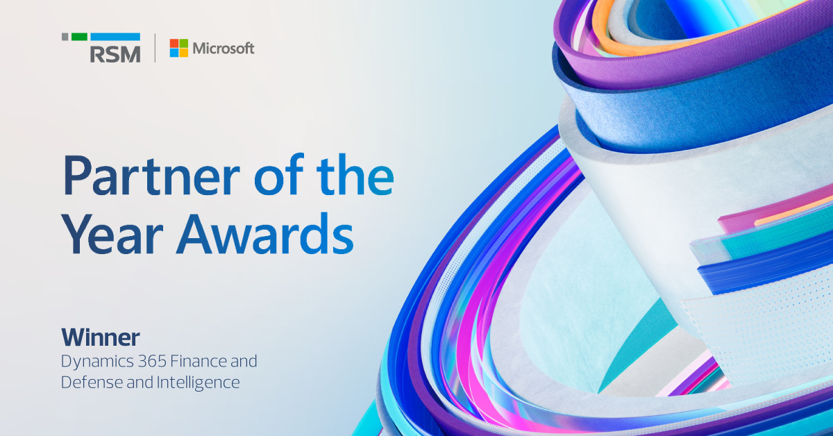 RSM US LLP Wins Two 2023 Microsoft Partner of the Year Awards