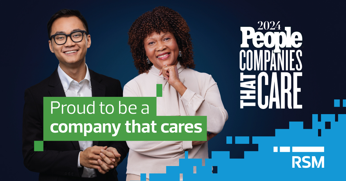 PEOPLE Magazine and Great Place To Work Select RSM as a 2024 PEOPLE ...