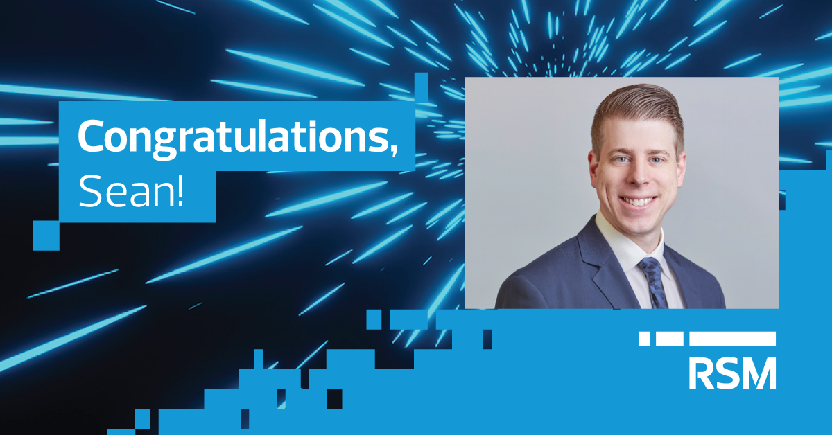 Consulting Magazine Recognizes RSM’s Sean Indick with the 2024 Leaders ...