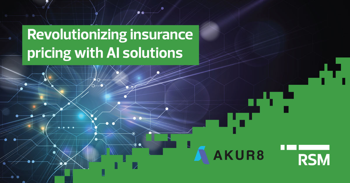 RSM Revolutionizes Insurance Pricing with AI Solutions through ...