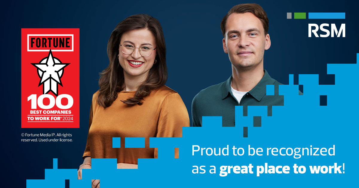 Fortune Media and Great Place To Work Name RSM Among ‘100 Best ...