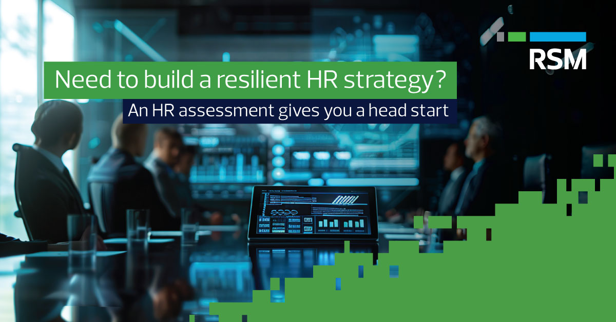 HR strategy | HR assessment & HCM system selection | RSM US