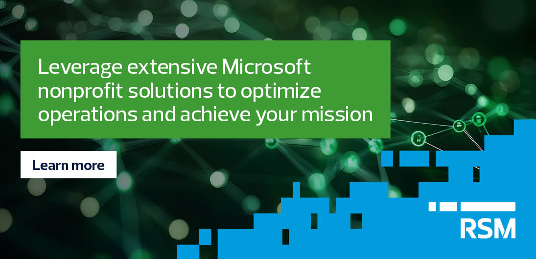 Microsoft for nonprofits | RSM US