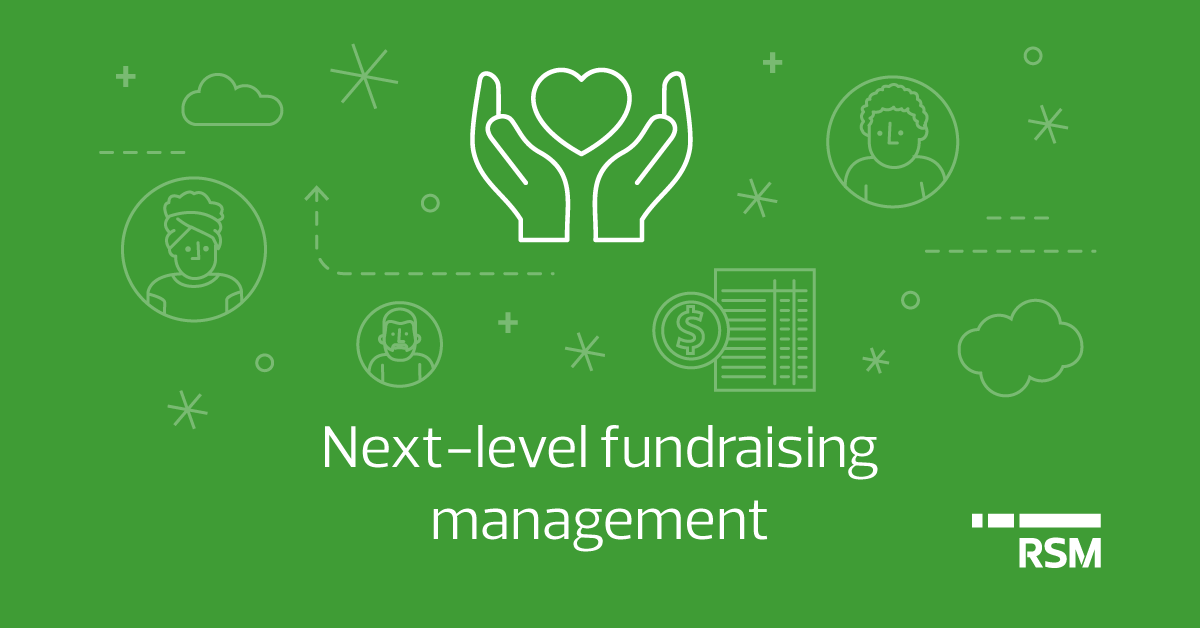 Next level fundraising and development management